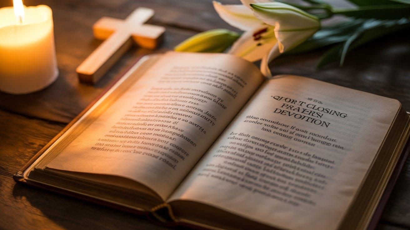 40 Powerful Closing Prayers for Church and Devotion